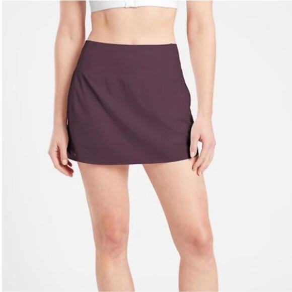 Athleta | Shorts | Athleta Skort Womens Small Purple Run With It ...